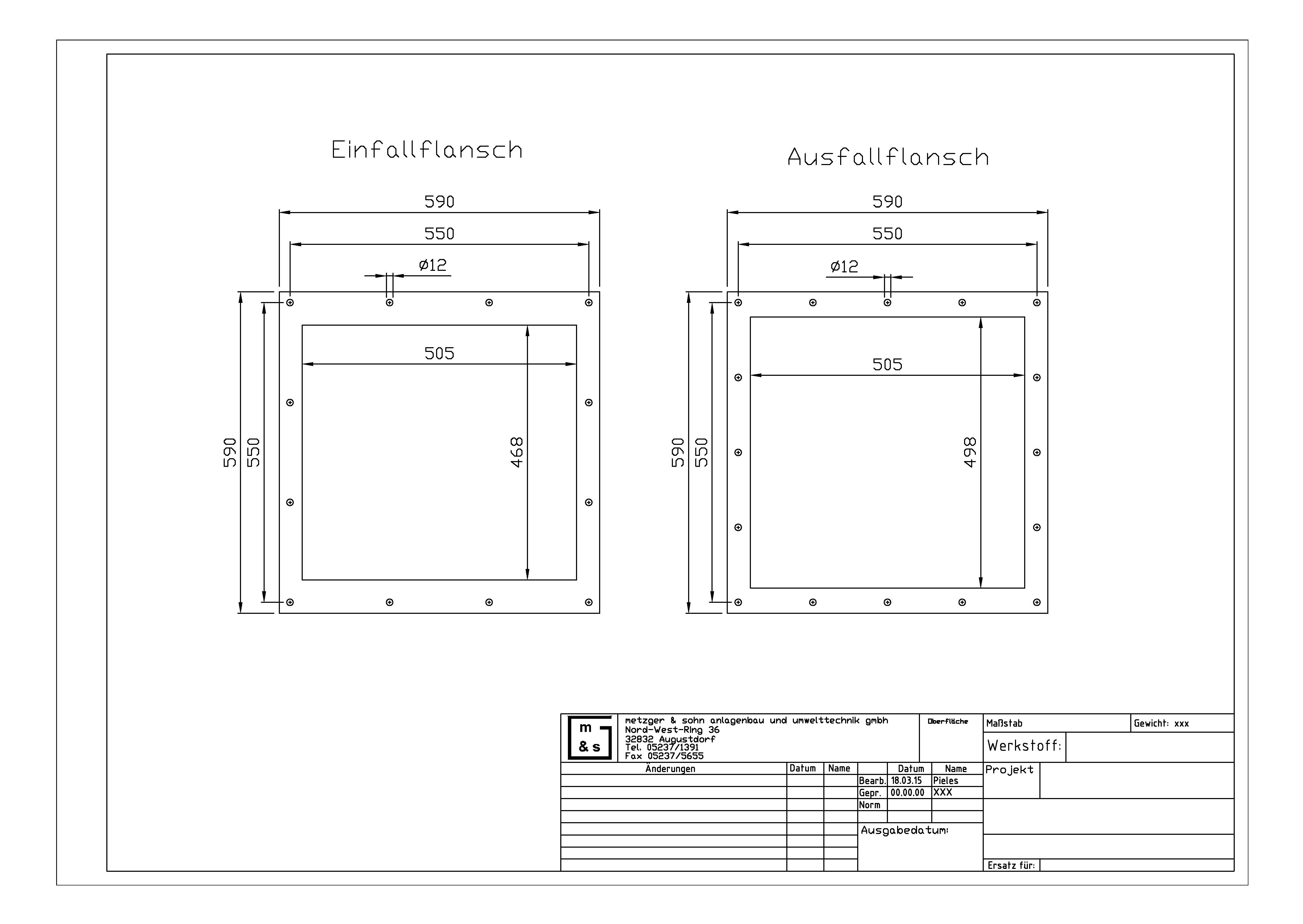 Gummischleuse ND 550 « Lagerbestand « Produkte